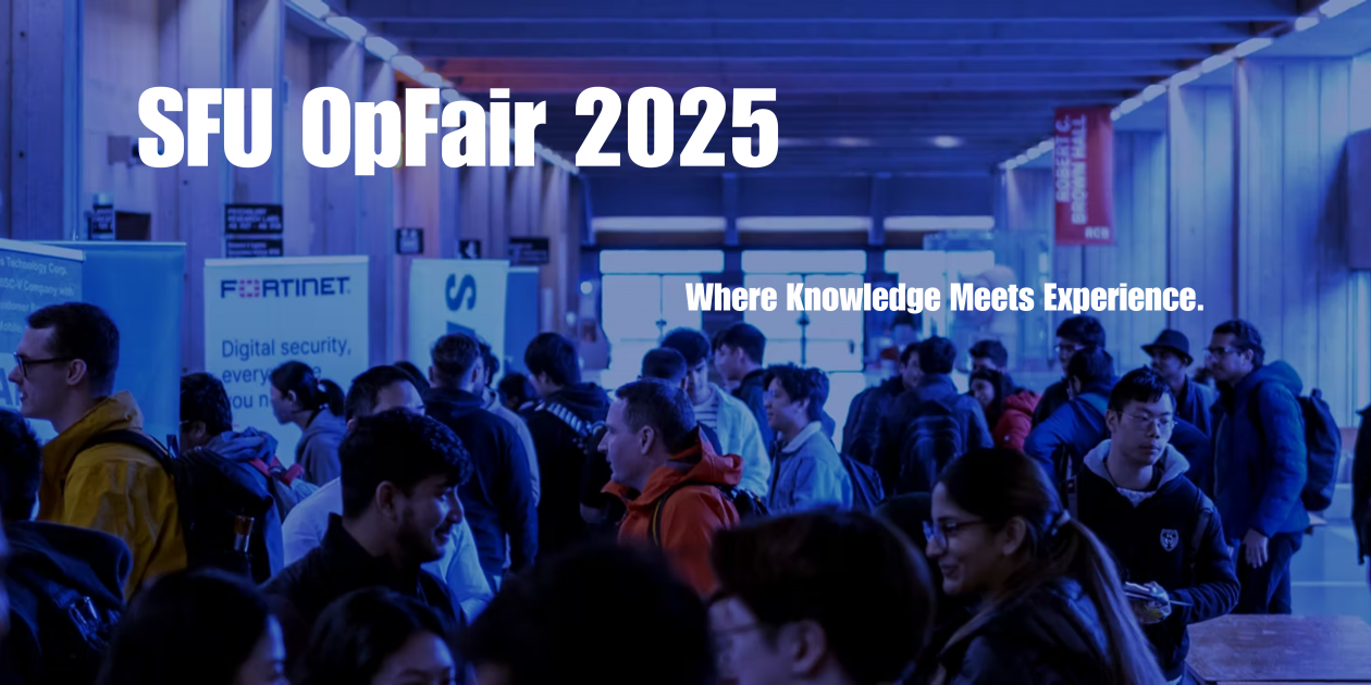 SFU OpFair Career Fair 2025 / Events - Simon Fraser University