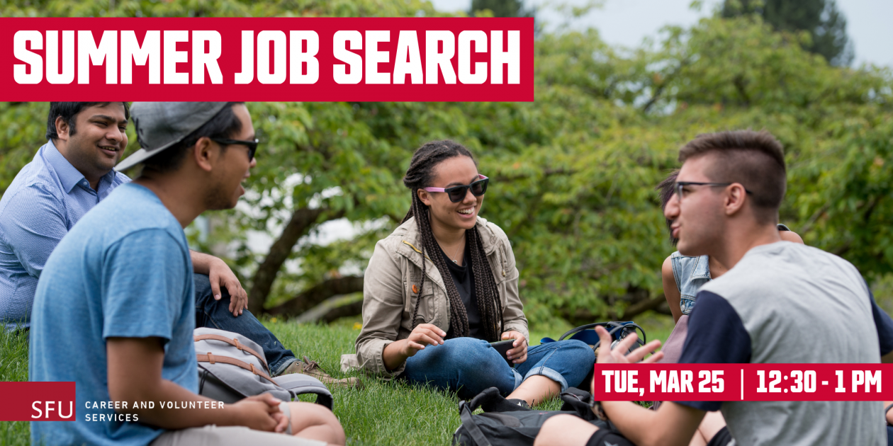 Summer Job Search / Events - Simon Fraser University